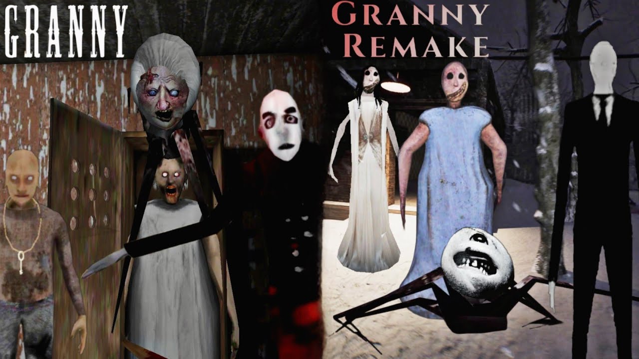 All New Characters in Granny Vs Granny Remake in New Update - YouTube