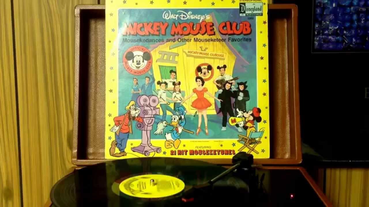 Mickey Mouse Club 21 Hit Mouseketunes...side1 pt. 2 - YouTube