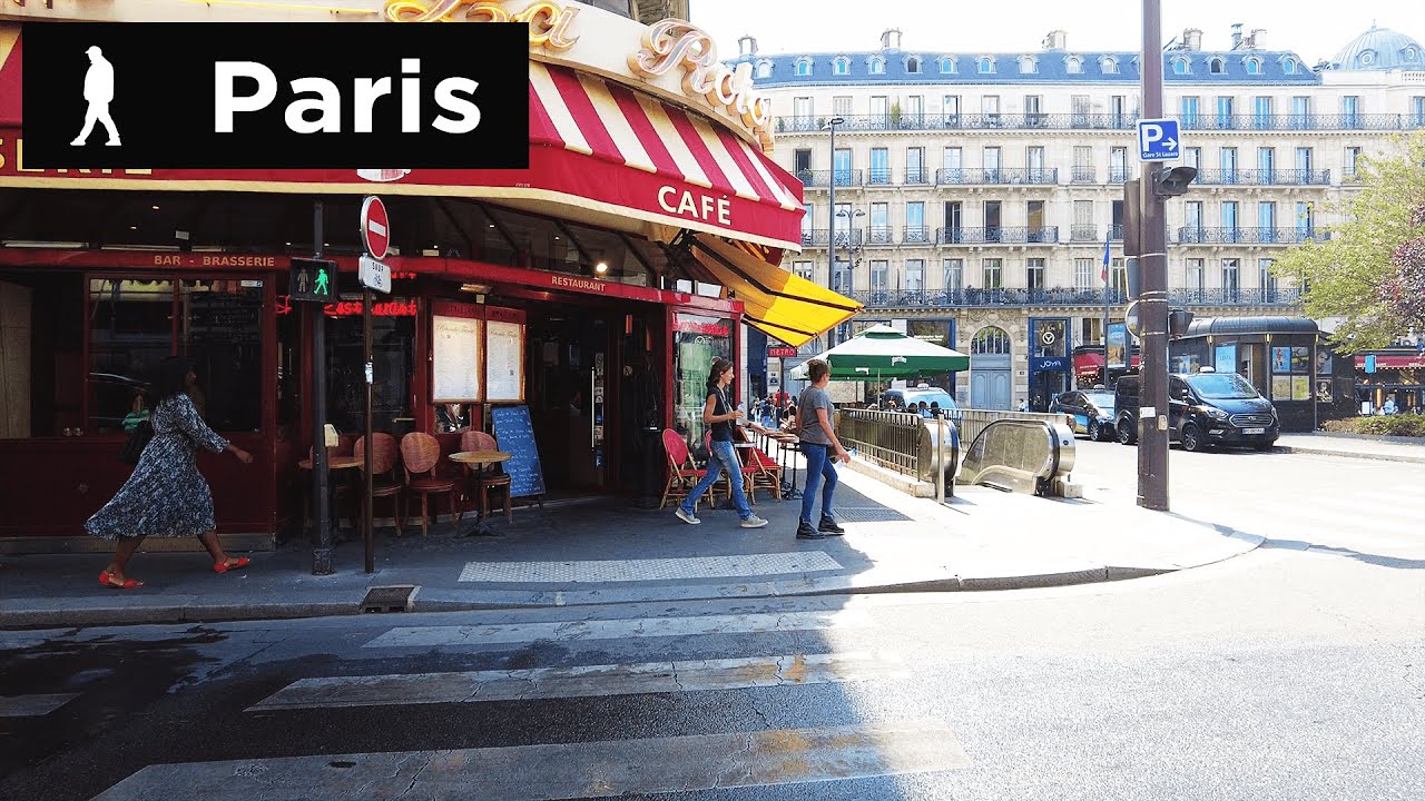 Paris walk from Place Pigalle to Opéra Garnier | Outside Walker 4K ...