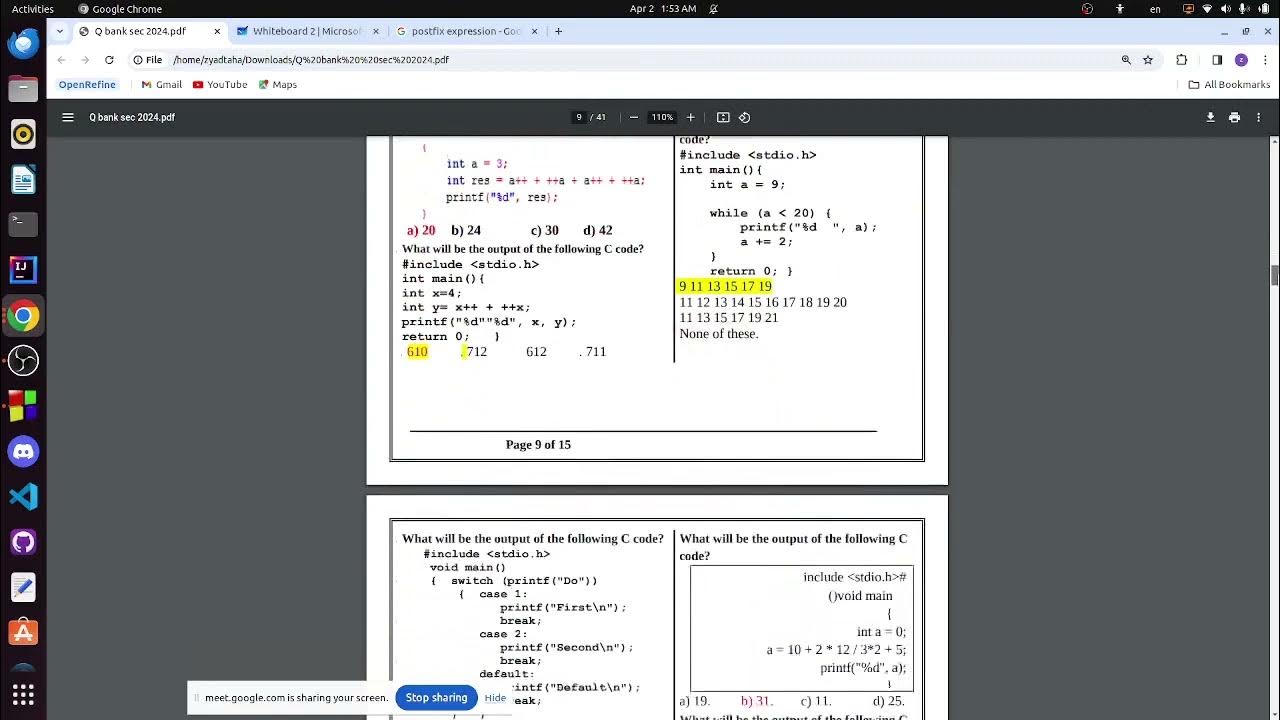 Programming mid-term exam night, part 2. - YouTube