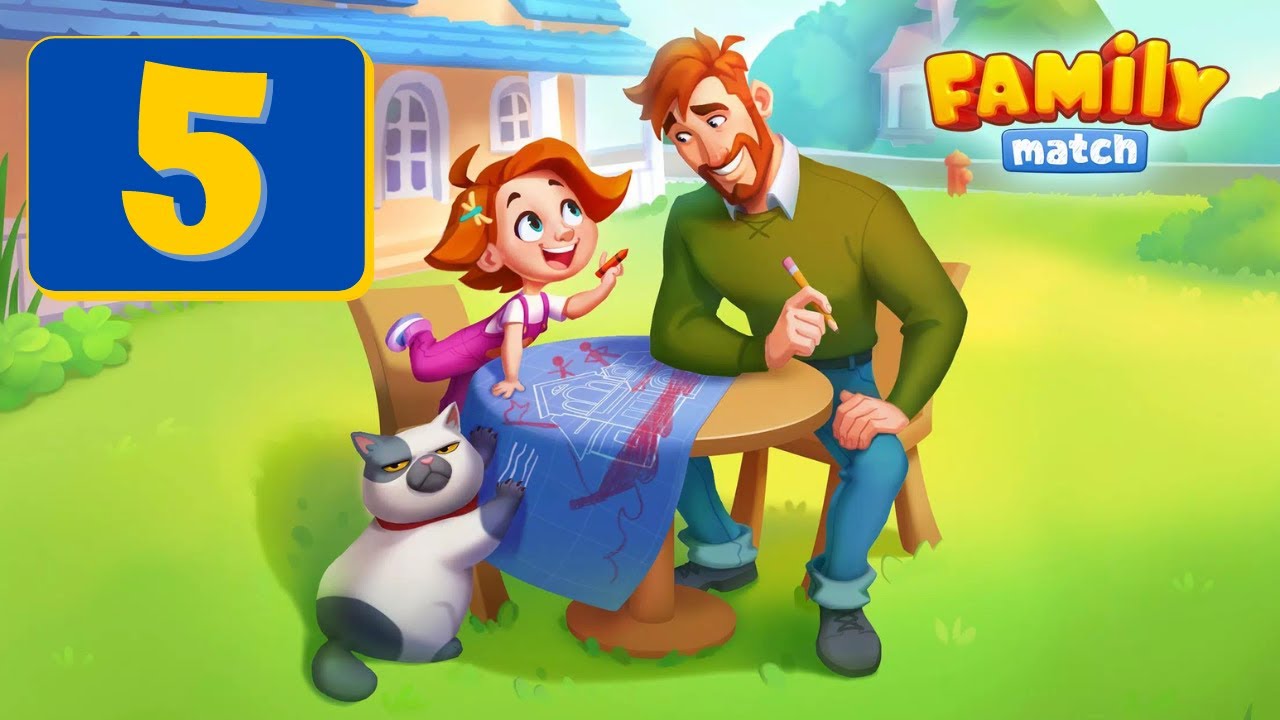 Family Match - Area 5 - Gameplay - YouTube