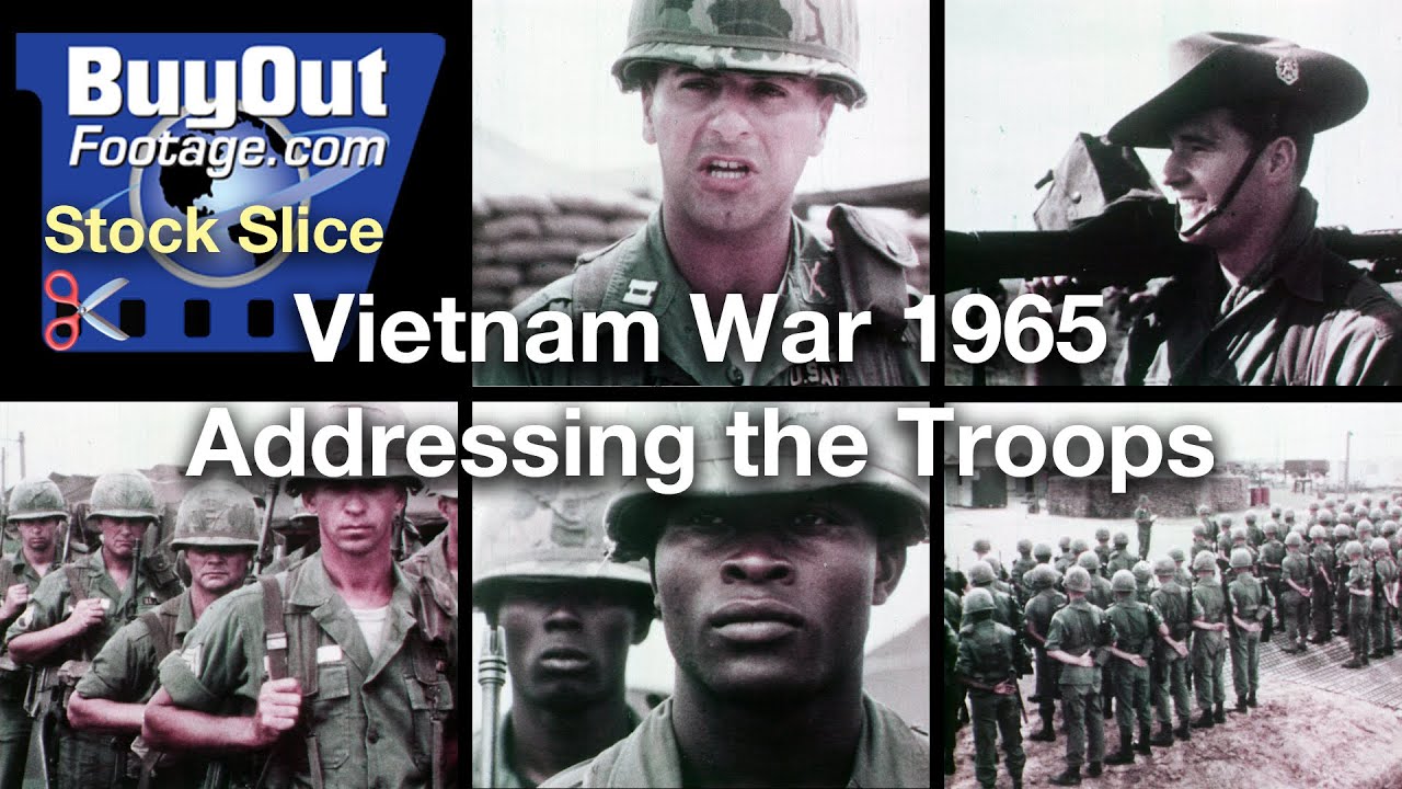 Vietnam War 1965 - Addressing the Troops | Formation - YouTube