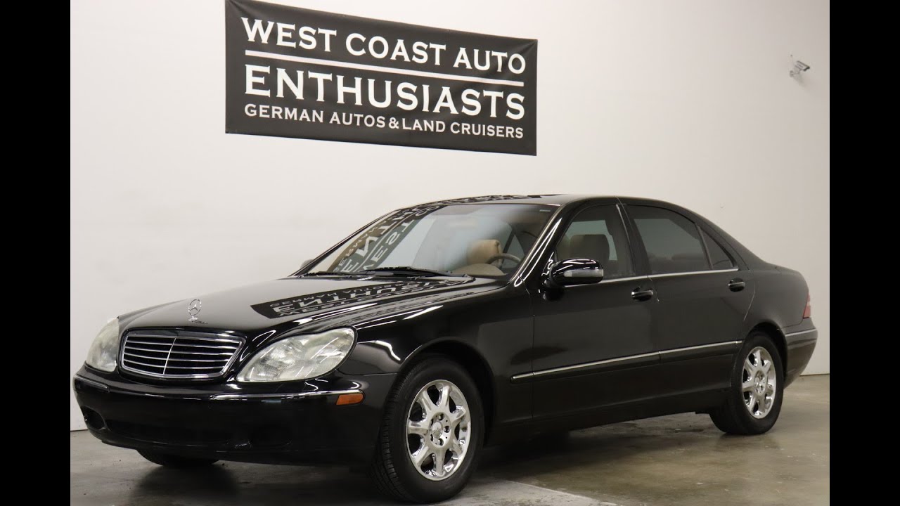 2000 Mercedes-Benz S-Class S500 w/47.9k Miles - YouTube