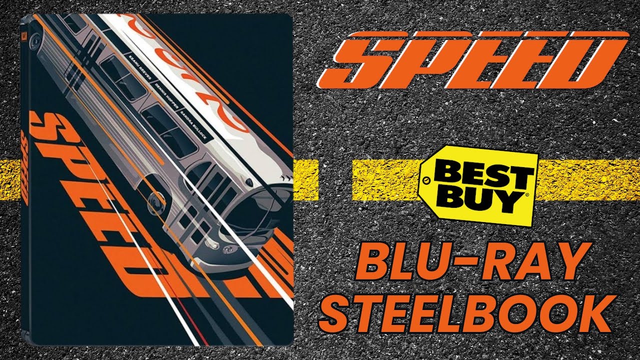 Speed Best Buy Limited Edition Blu-ray Steelbook | Released August 26 ...