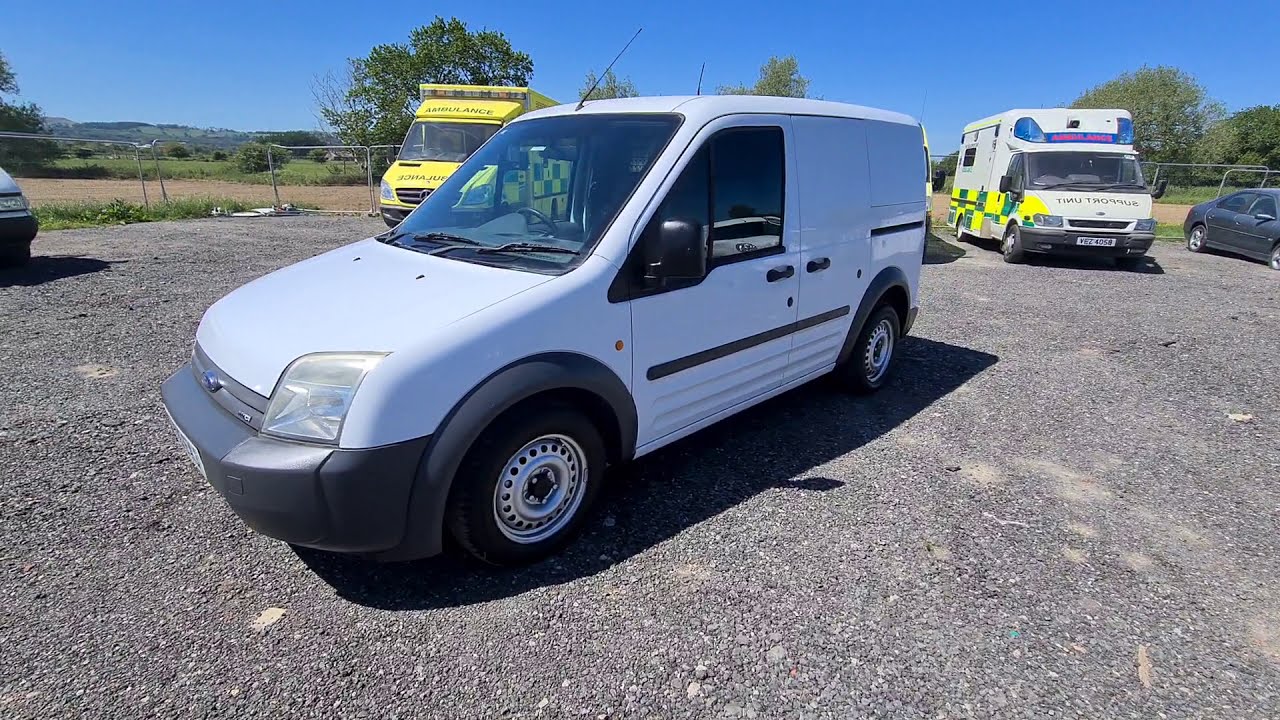 2006 FORD TRANSIT CONNECT, EX POLICE CRIME VAN - YouTube