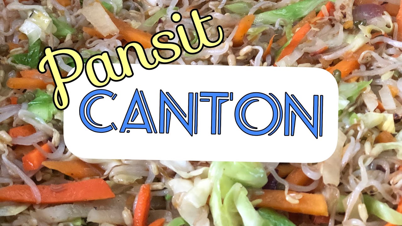 Homemade Pansit Canton na pangnegosyo na rin | Pansit Canton made easy ...