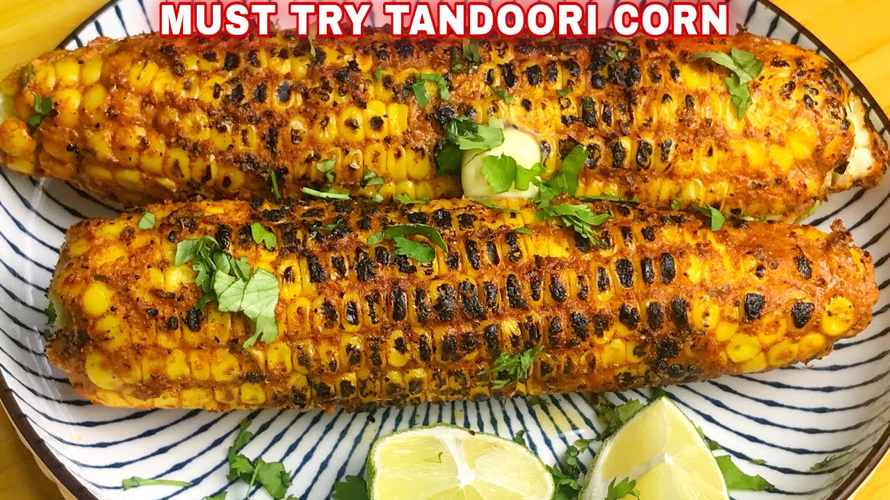 Must Try Tandoori Corn🌽How To Make Monsoon Special Tandoori Corn ...