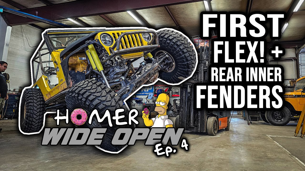 This Wide Open Design Chassis Is A Flexing BEAST! | #HOMERWIDEOPEN Ep.4 ...