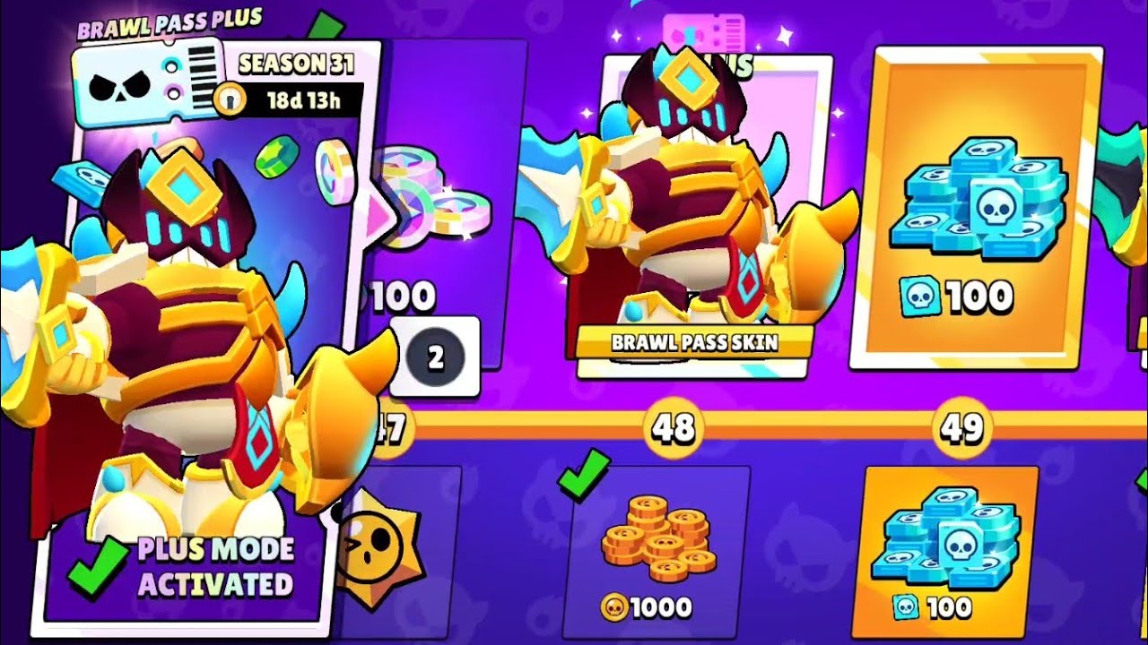 Brawl Stars Season 31 All Rewards Opening - YouTube