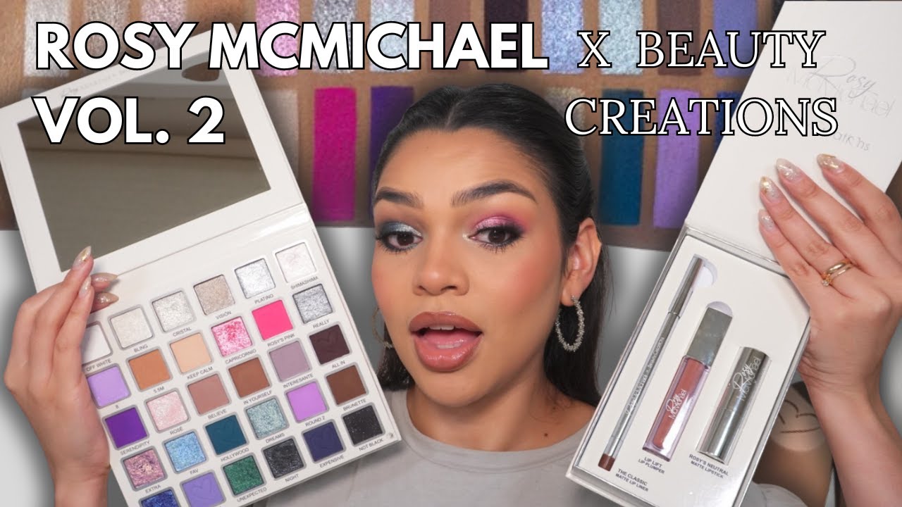 ROSY MCMICHAEL X BEAUTY CREATIONS VOL. 2 | 2 LOOKS, RESEÑA + TUTORIAL # ...