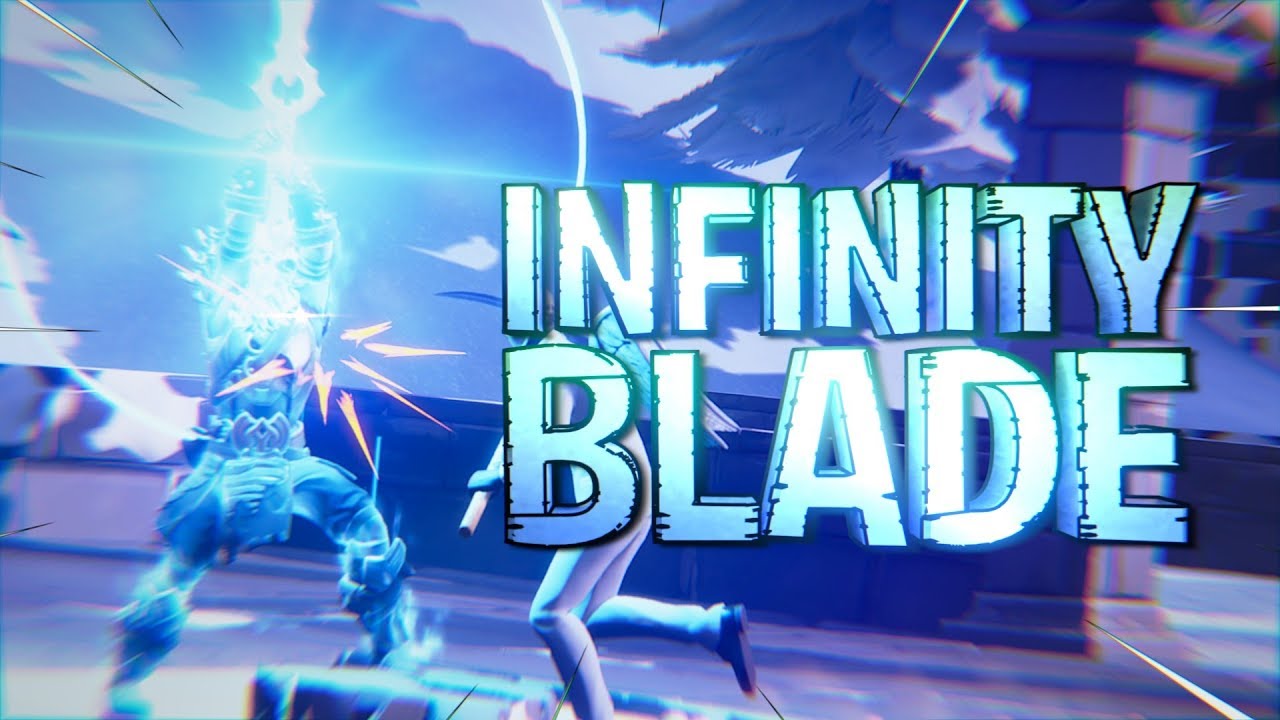 *NEW* Fortnite INFINITY BLADE Gameplay (Ice Sword) - YouTube