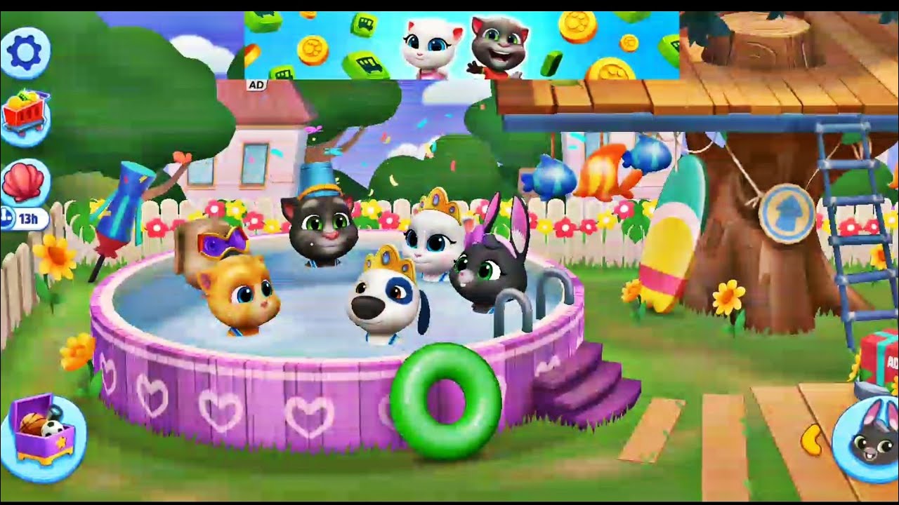 Tom,Ginger, hank, Ben, Angela and there friends are jumping into ...