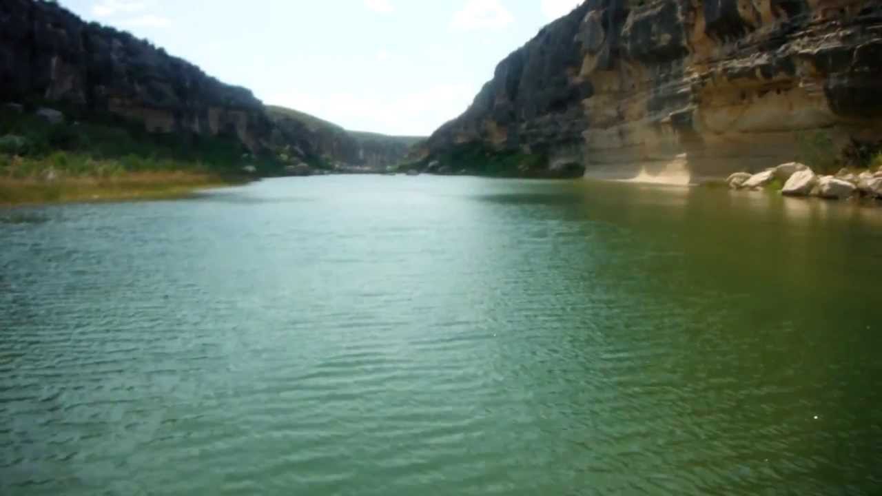 River Jet Boat on lower Pecos River - YouTube