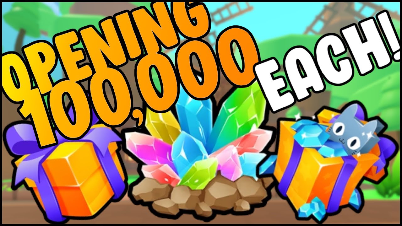 I Open HUNDREDS Of THOUSANDS Of GIFTS In Pet Sim 99 - YouTube