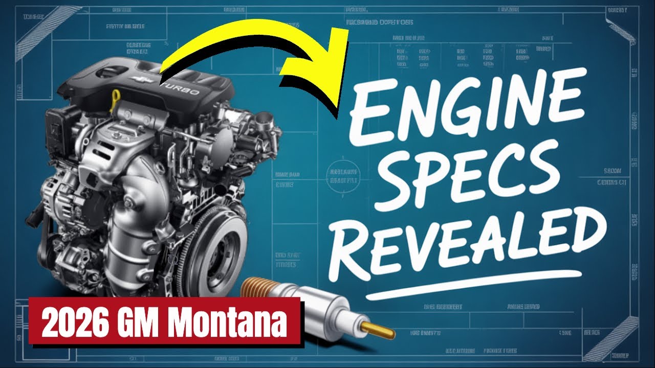 GM MONTANA 2026 Engine SPECS REVEALED! - YouTube