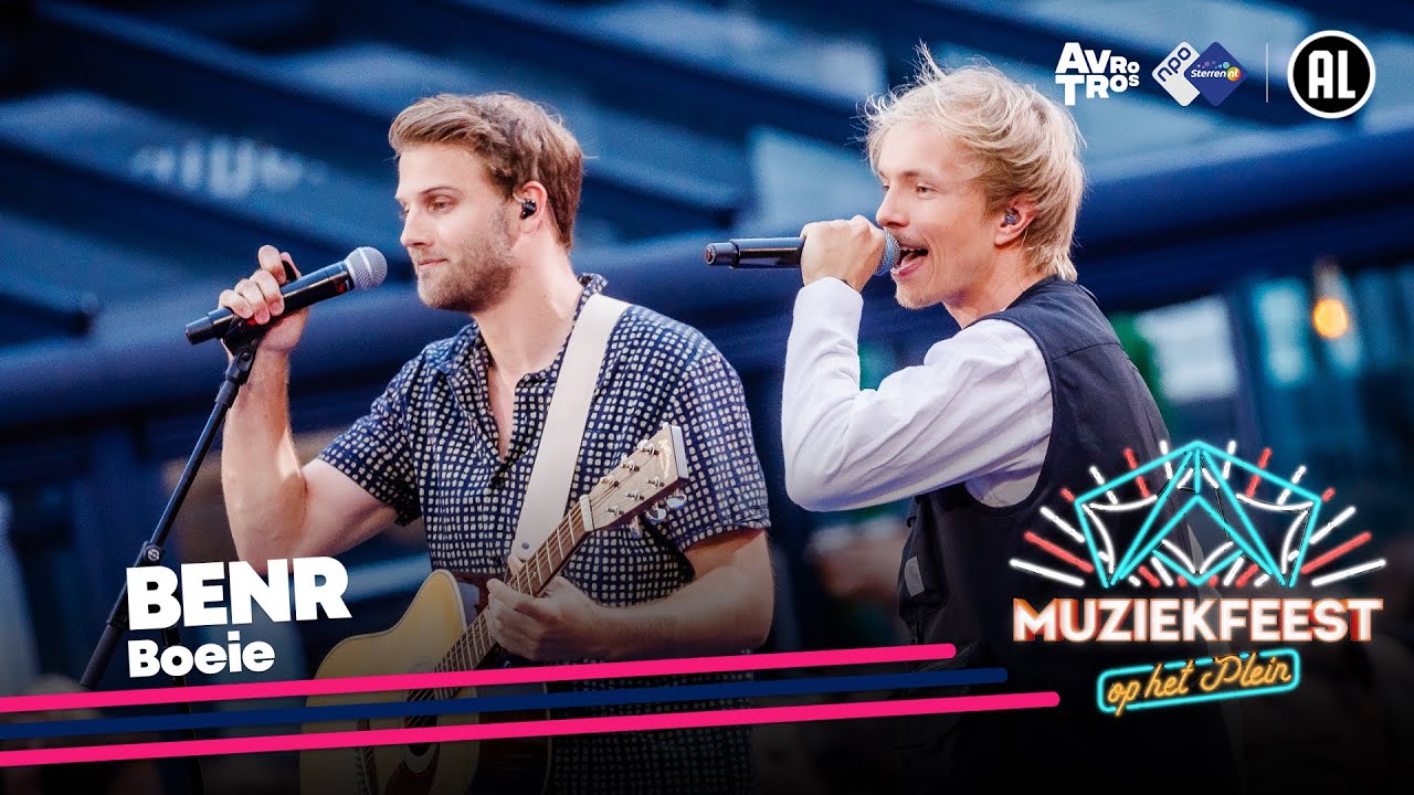 BENR - Boeie • Muziekfeest op het Plein 2023 // Sterren NL - YouTube