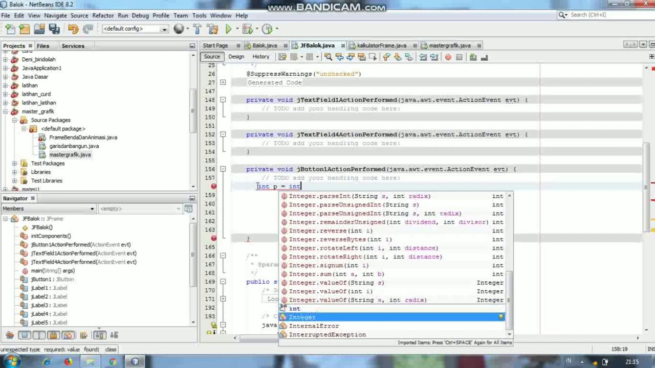 Tutorial membuat Aplikasi sederhana menghitung Volume dan Luas kubus ...