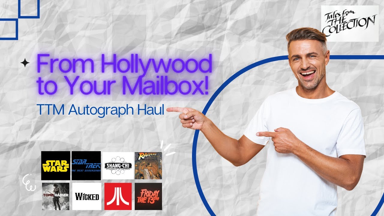 Getting Autographs From Celebrities For Free [TTM Successes March 2024 ...