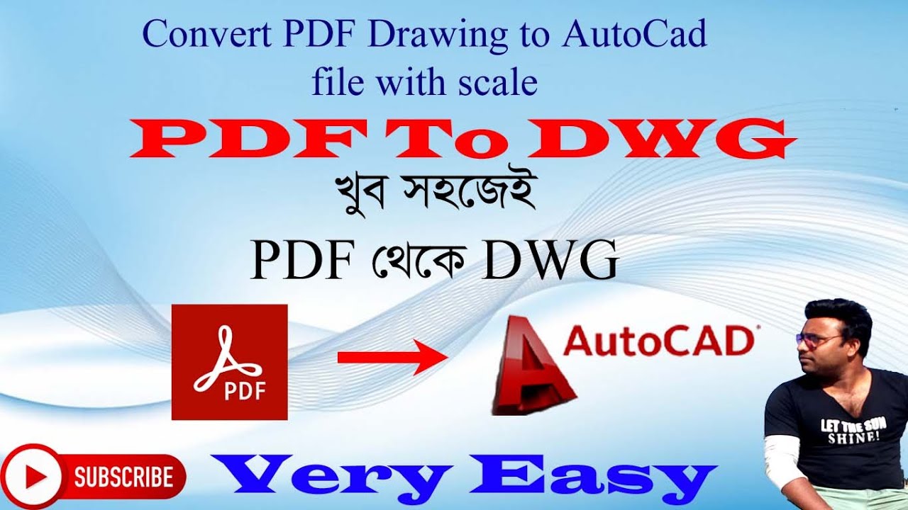 How To Convert Pdf To Autocad How To Convert Pdf To DWG How To Import How To Convert Pdf To Autocad How To Convert Pdf To DWG How To Import