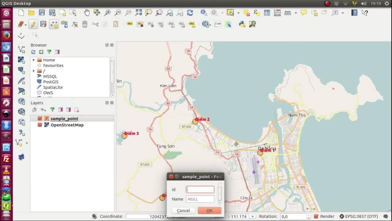 How to make a simple map with QGIS - YouTube