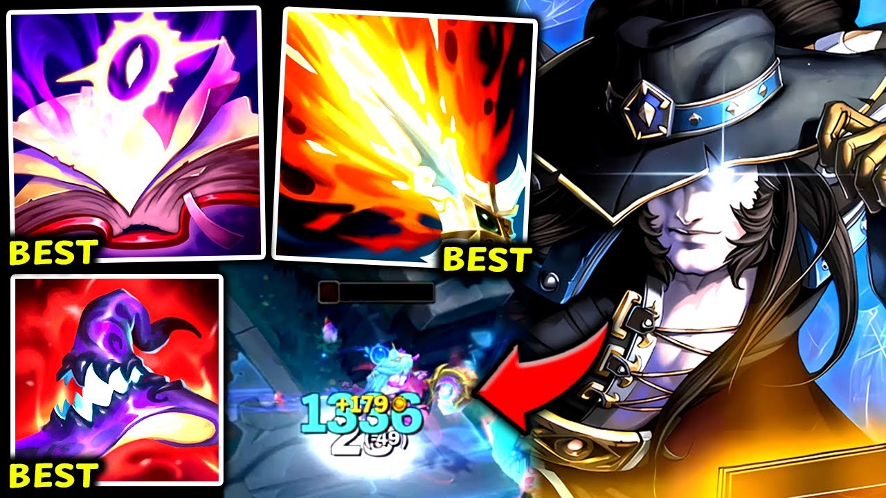 TWISTED FATE TOP BUT ONE CARD = 2K+ DAMAGE! (THIS IS UNFAIR🤣) - 2025 Twisted Fate TOP Gameplay ...