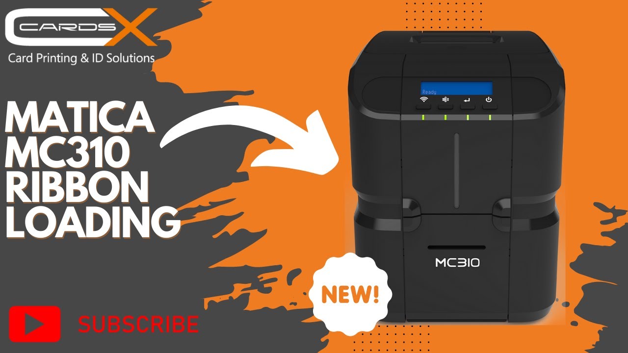 MC310 Ribbon Loading (With Cassette) | Matica BRAND NEW How to Series ...