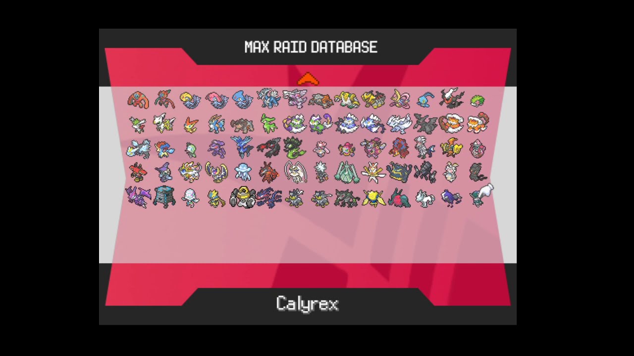 Dynamax for Essentials v18.1 (Max Raid Database Demo) - YouTube