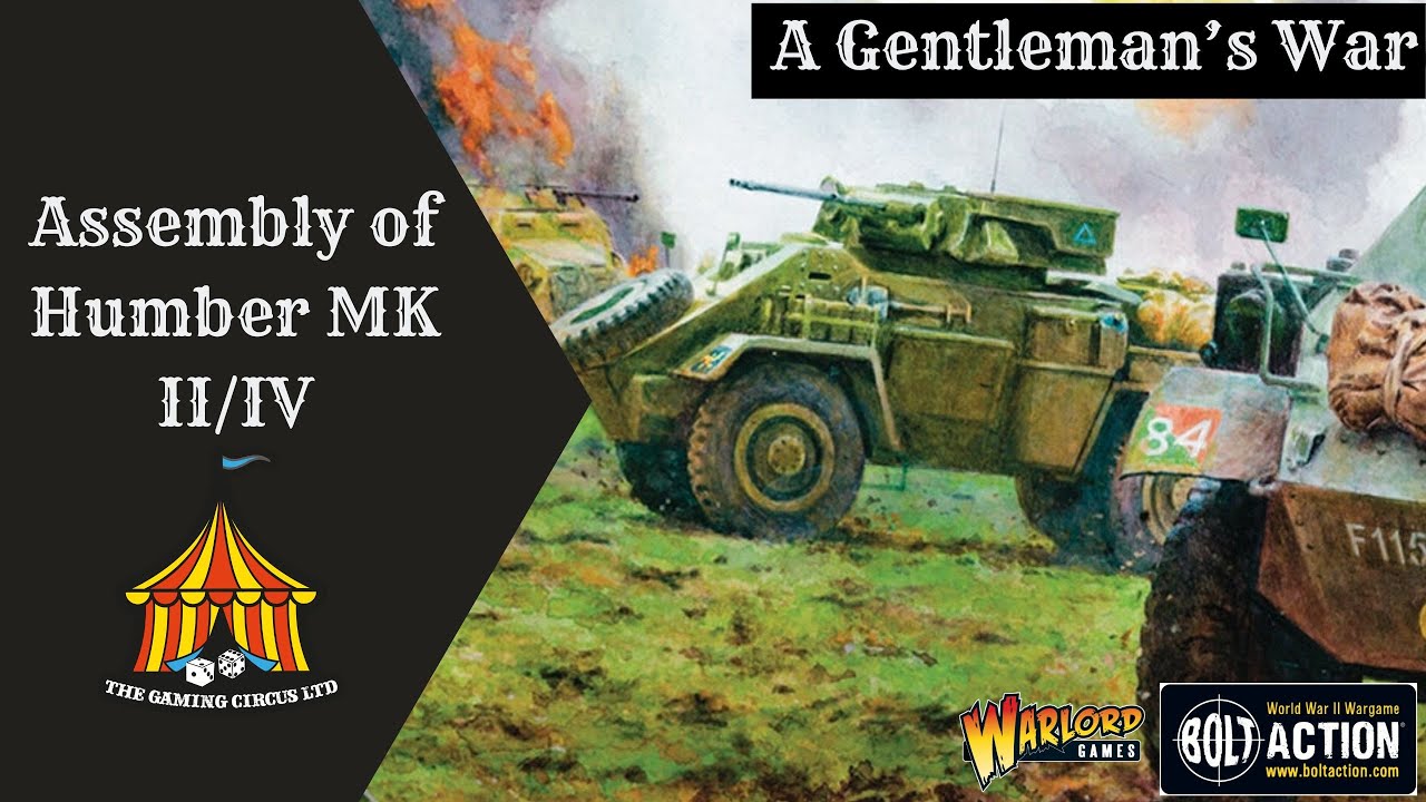 Bolt Action - Humber Armoured Car MK II/IV (Plastic) - How to Build ...