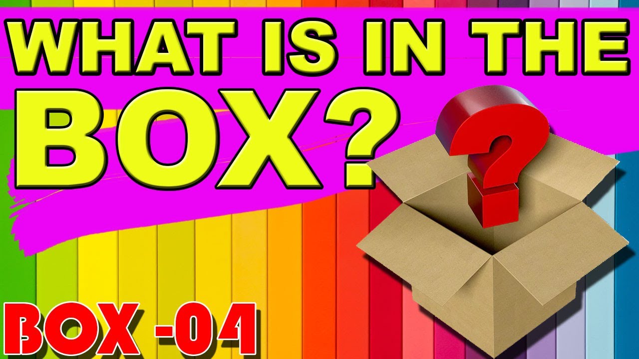 What is in the Box ?🎁 Secret Box | Box Number four 04 - YouTube