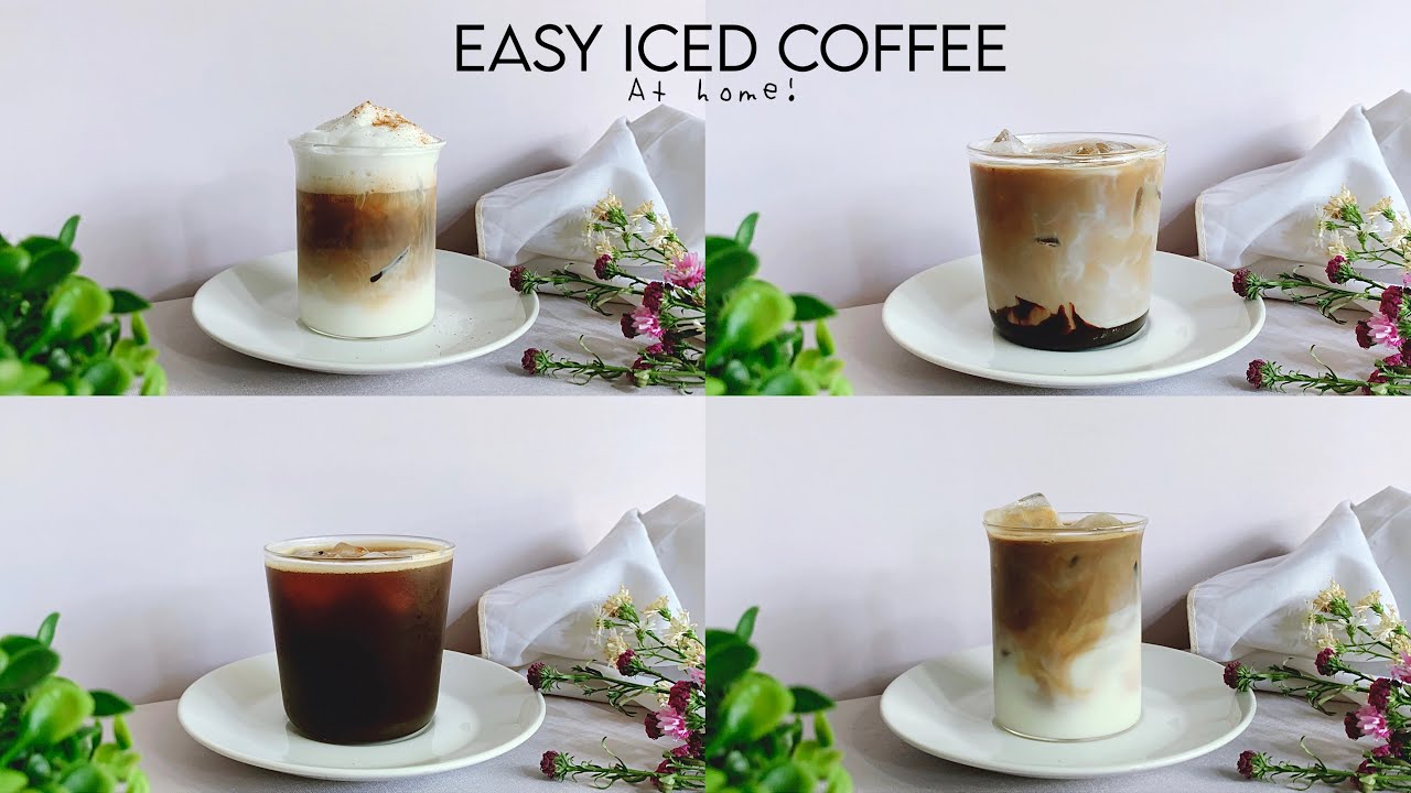 How to make easy iced coffee at home - YouTube
