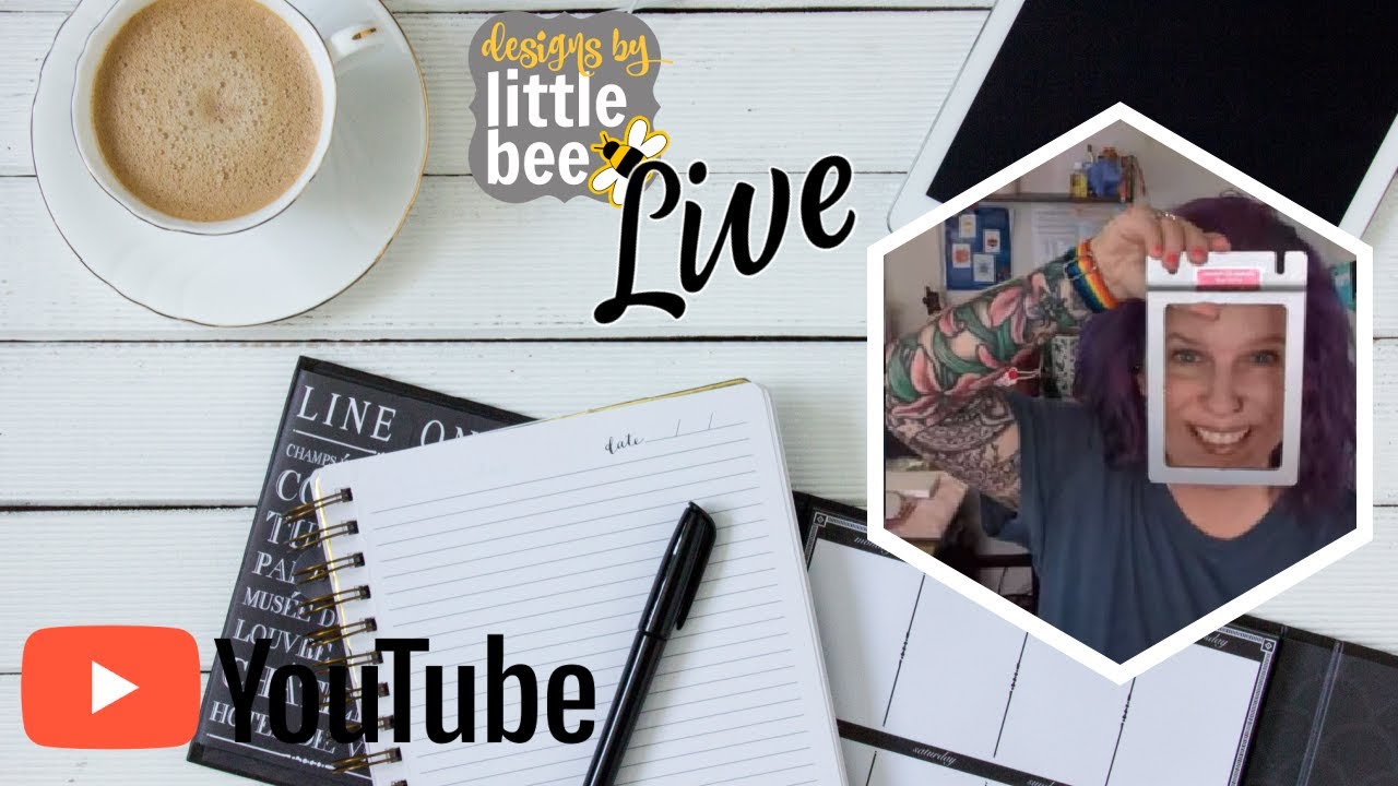 Designs By Little Bee Live! Coffee Wrap vs. Tumbler Wrap, FSL Earrings, She-Shed Haul, & Tattoos ...