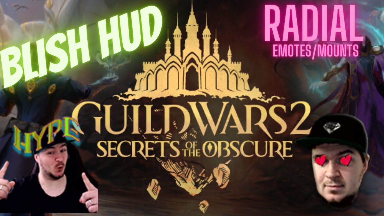Guildwars 2 Blish Hud - RADIAL (MOUNTS/EMOTES) #gw2 - YouTube
