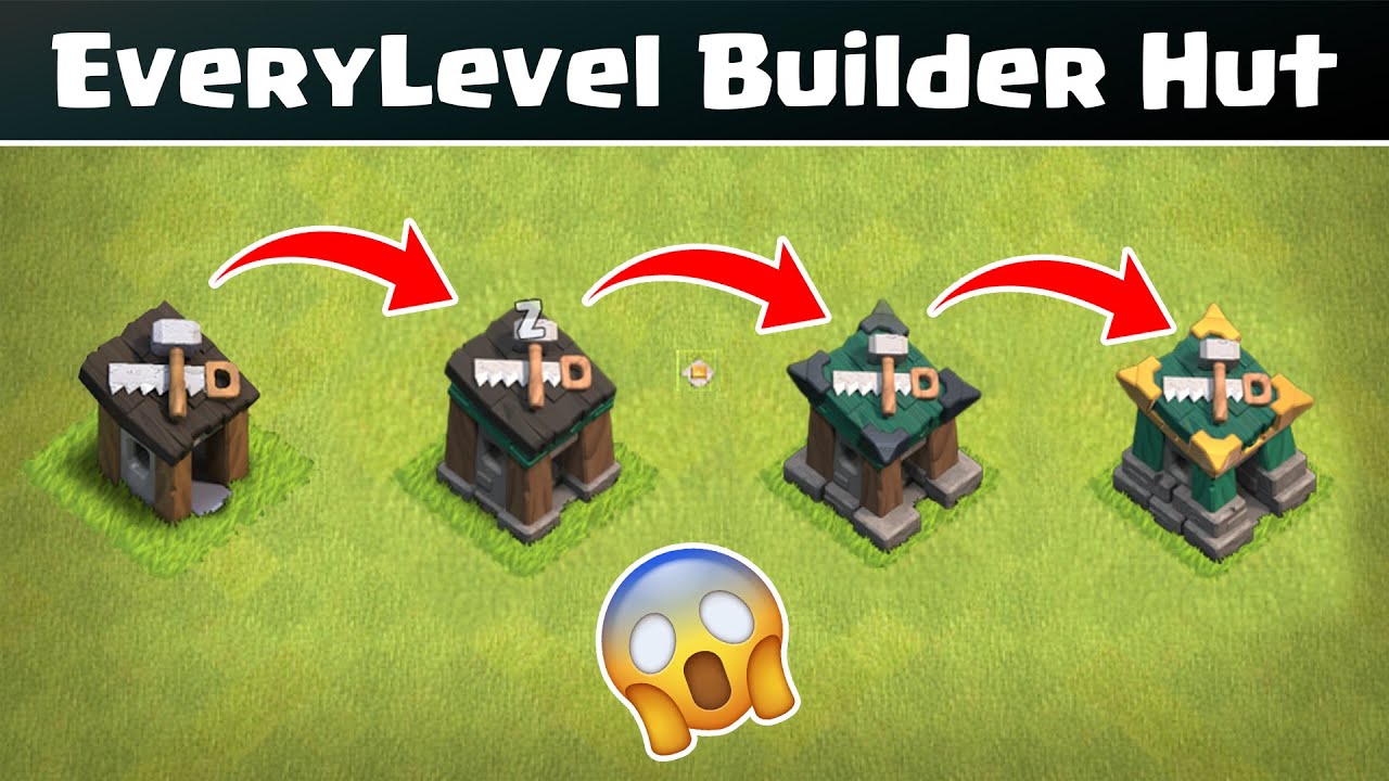 Every Level Builder Hut vs All Max Troops | Clash of Clans | *Builder ...
