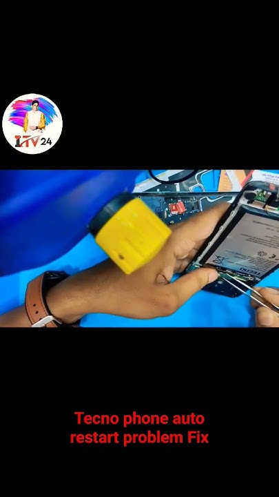 Tecno phone auto restart problem Fix #itv24_mobile_repair - YouTube
