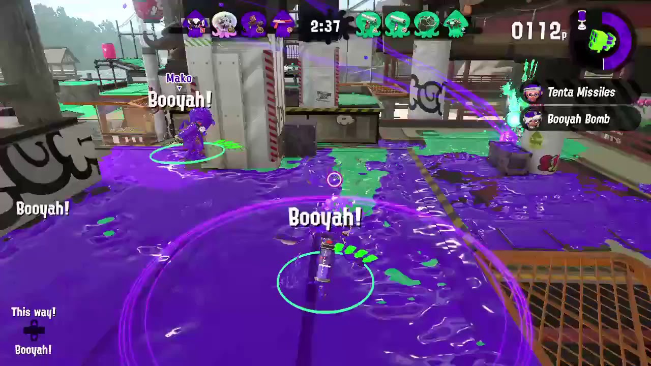 Splatoon 2: Explosher VS Splattershot. - YouTube