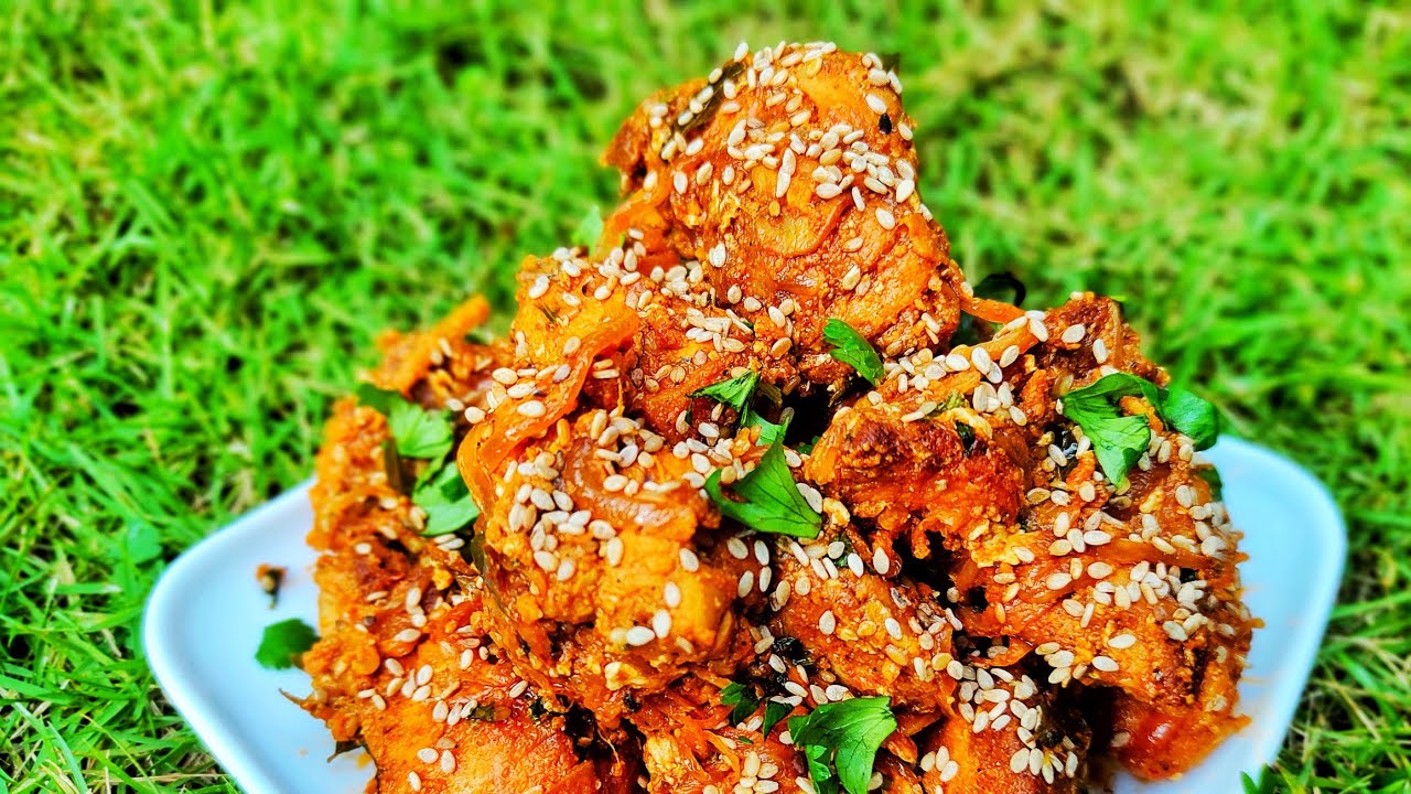 MONICA CHICKEN | RESTAURANT STYLE SPICY CHICKEN RECIPE | EASY-SPICY ...