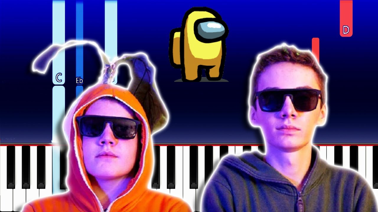 We're The Greatest Crewmates - Among Us Song - Shiloh & Bros (Piano ...