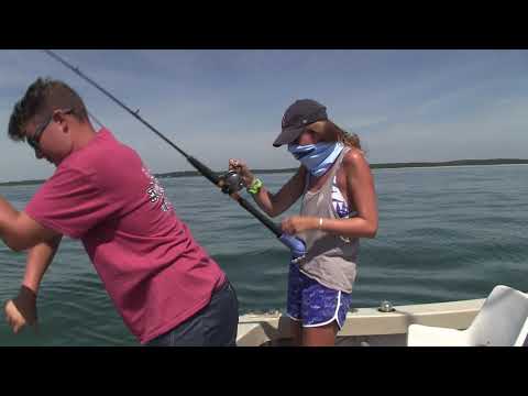 Emma Starr Fishiig Cape Cod Bay...