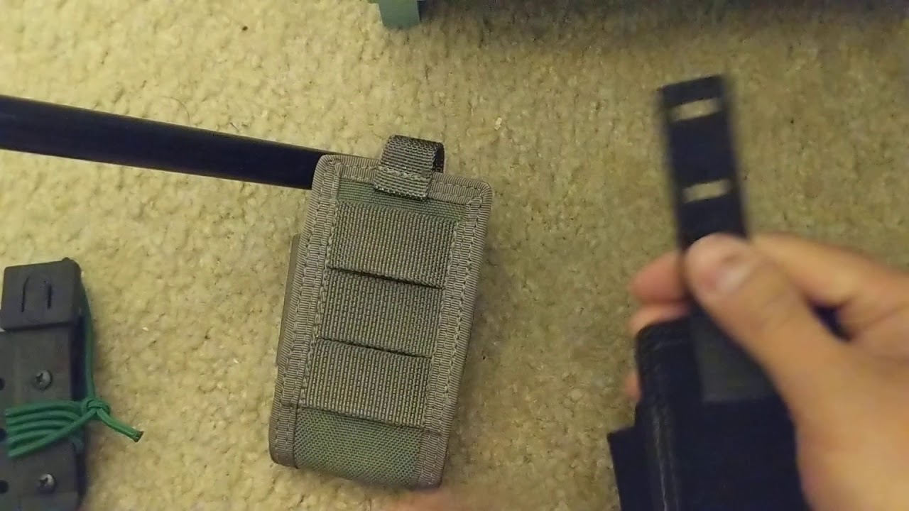 MALICE clip hack for bolting things to MOLLE webbing - YouTube