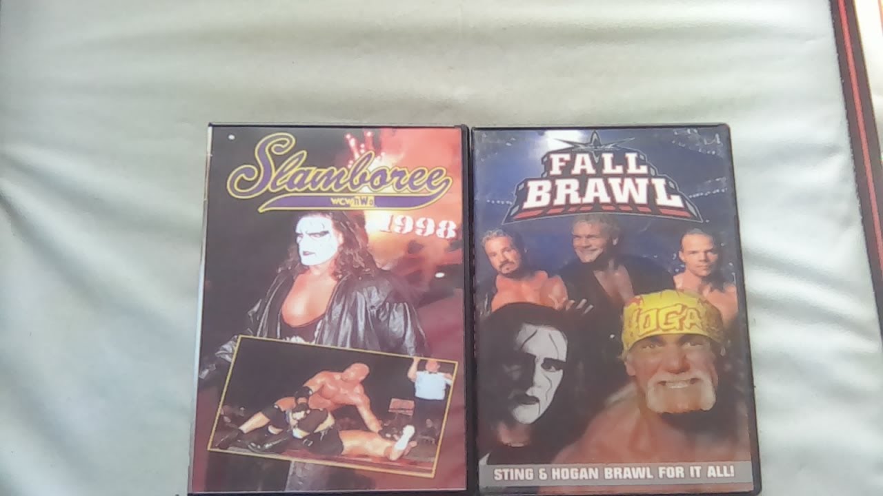 WCW Custom DVD Pickups: Slamboree 1998 & Fall Brawl 1999 - YouTube