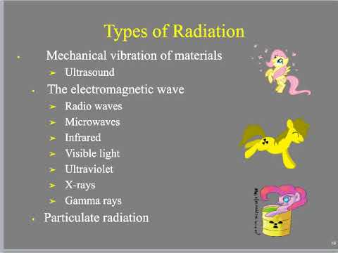 RAD 432 - Radiation Types and Sources - YouTube