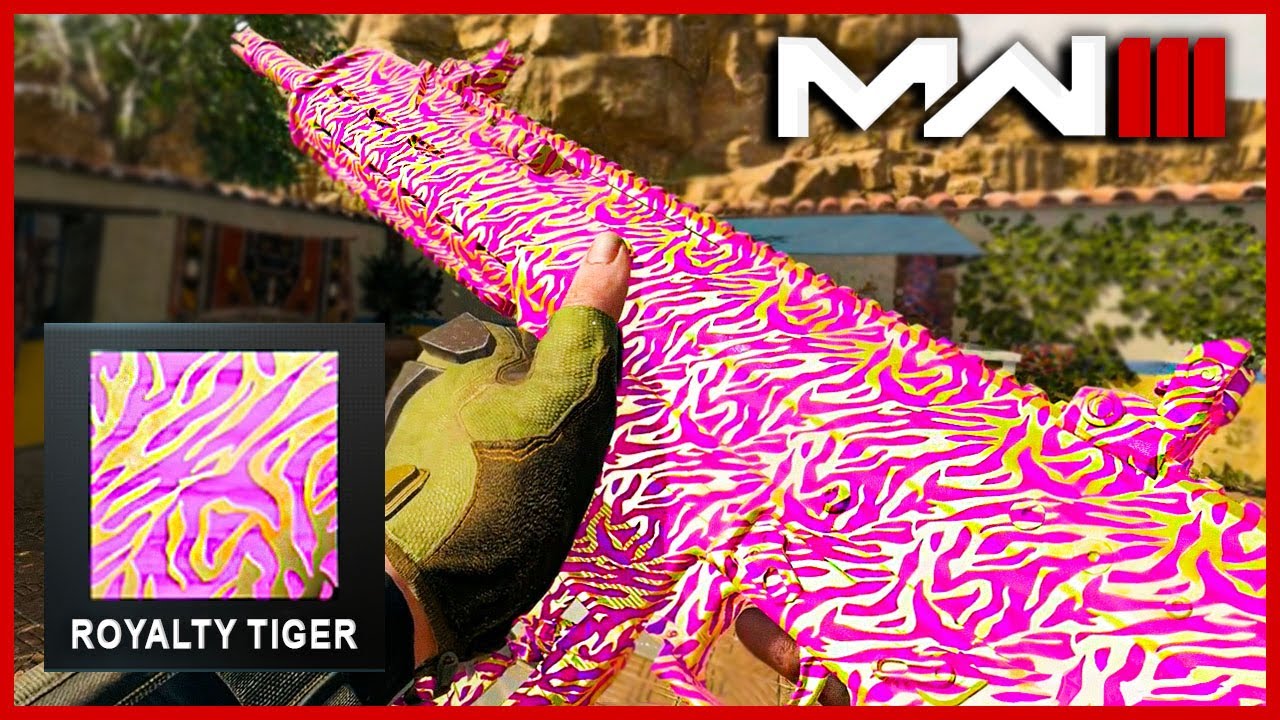 Unlock this RARE 'Royalty Tiger' Camo for MW3! (Spoiler - You've gotta ...