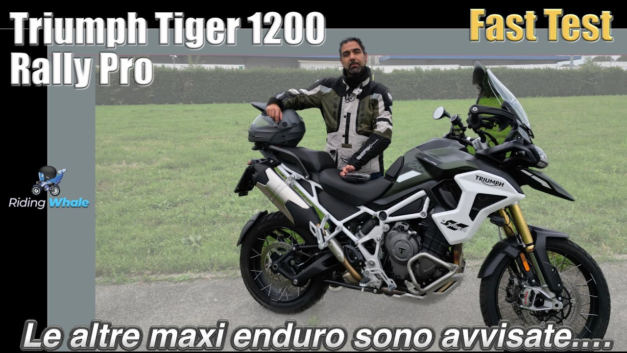 Triumph Tiger 1200 Rally Pro - Fast Test - YouTube