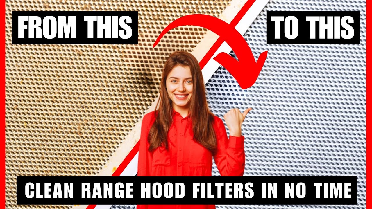 How to Clean Range Hood Filters in 5 Minutes (This is Unbelievable ...