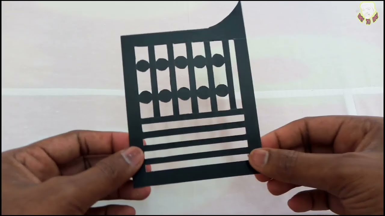 How to make house gate from CARDBOARD/very easy/ - YouTube