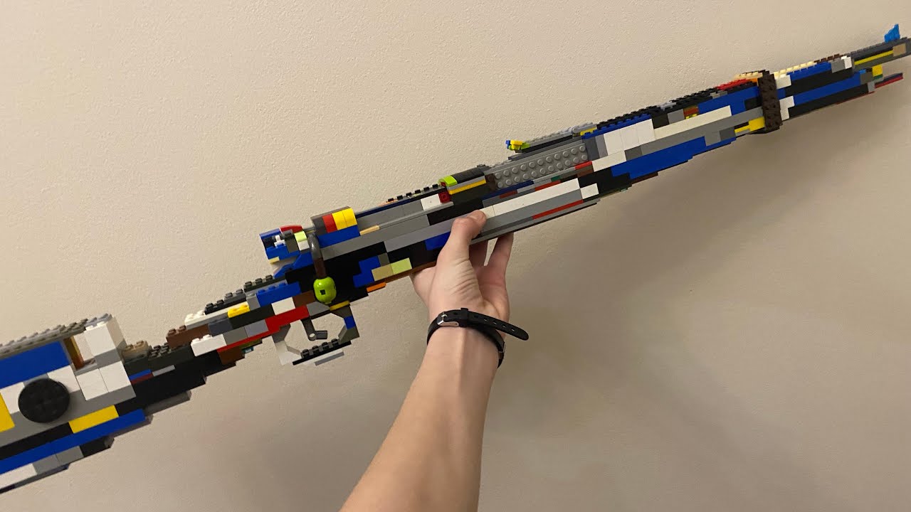 Lego WWll Mauser kar98k - YouTube