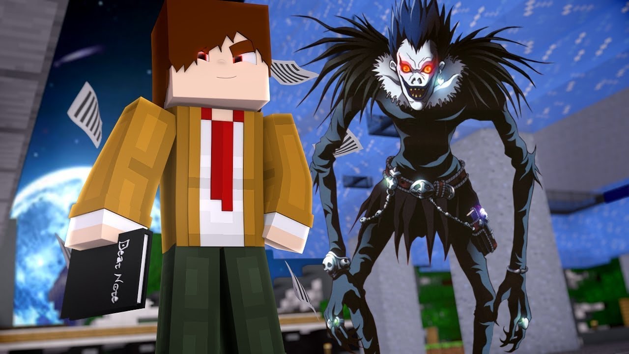 Minecraft DEATH NOTE - NOVO DEATH NOTE ! #5 ‹ Sky › - YouTube