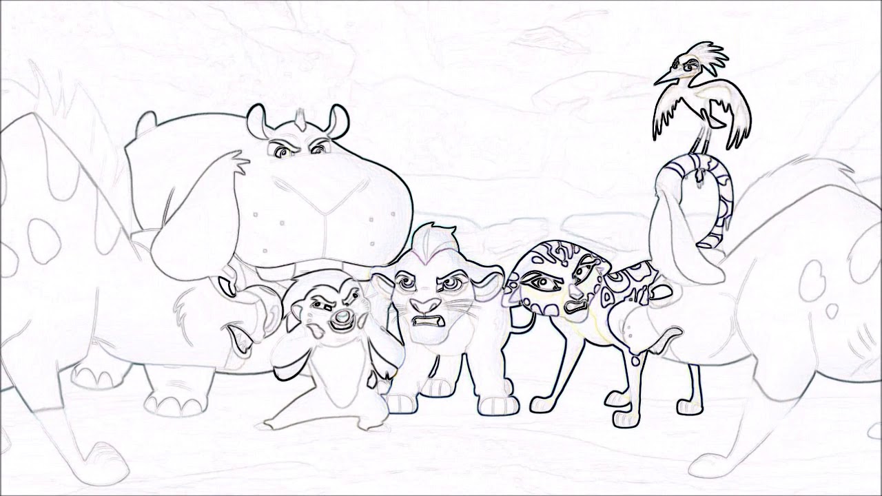 The Lion Guard Friends To The End - YouTube