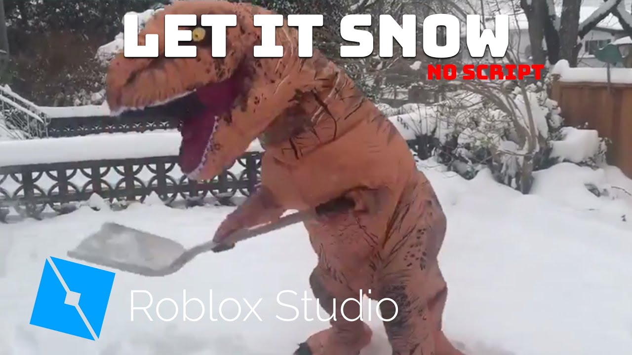 How to make it Snow in Roblox Studio - YouTube