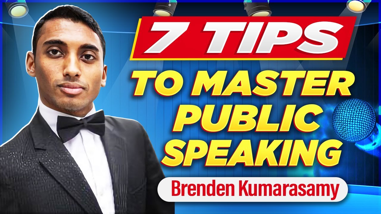 7 tips to Master Public Speaking - YouTube